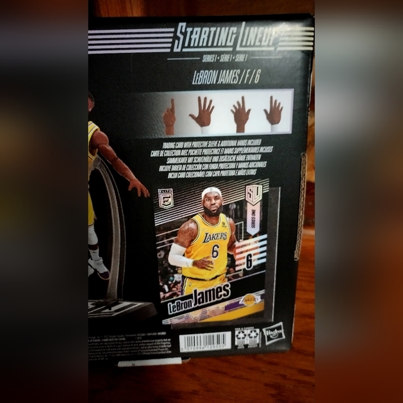 Hasbro | Toys | Lebron James Starting Lineup | Poshmark